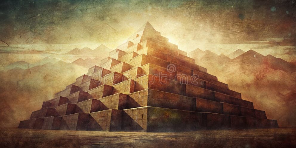 Understanding Organizational Structures a Vintage Look at Pyramid ...