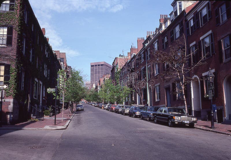 Vintage Image of Boston, MA. the Image is from the Early 1980`s ...