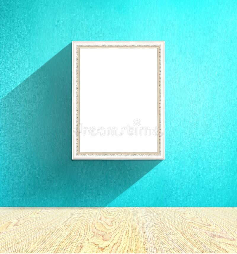 Vintage Image Frame on the Concrete Wall Stock Photo - Image of texture ...