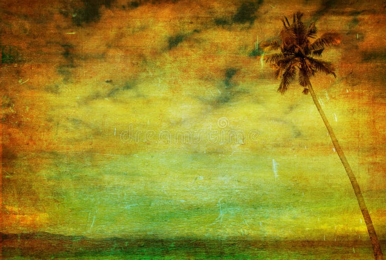Vintage Palm Tree Pattern Stock Illustrations – 51,739 Vintage Palm ...