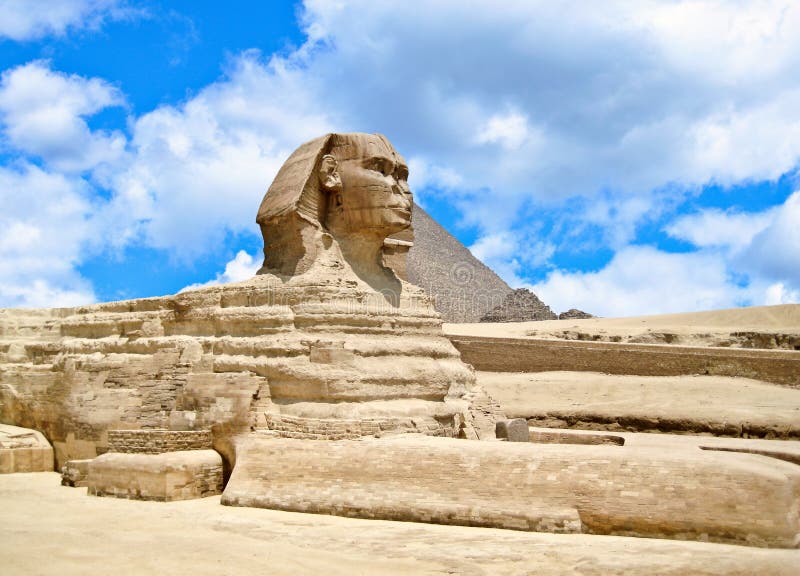 Vintage image of Sphynx stock photo. Image of giza, great - 151715632