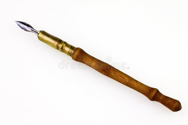 Vintage ink pen stock image. Image of book, diary, brown - 29245989