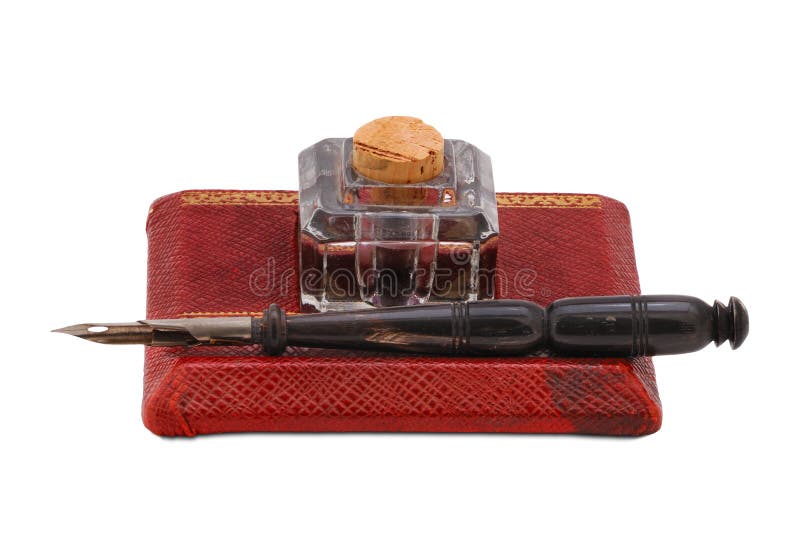Vintage inkwell stock photo. Image of nostalgia, communication - 4030366