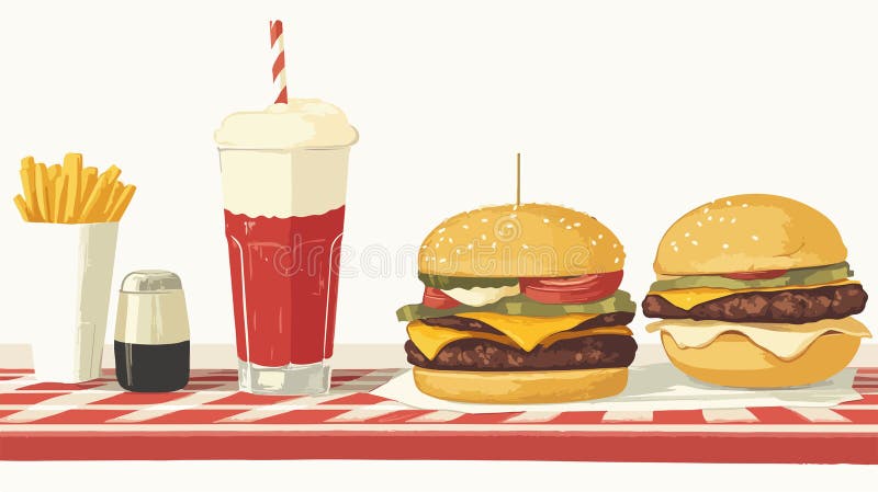 Inspired American Bar Menu Layout Design Stock Illustrations – 5 ...