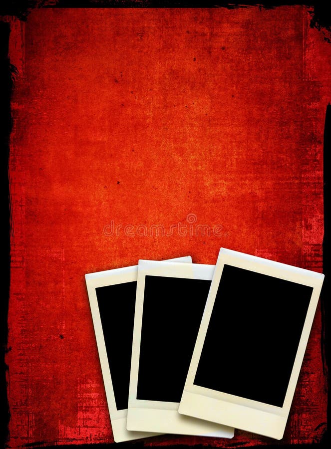 Vintage instant photo stock illustration. Illustration of antique ...