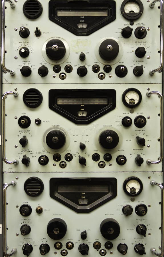 Retro control panel stock image. Image of obsolete, dial - 15016841