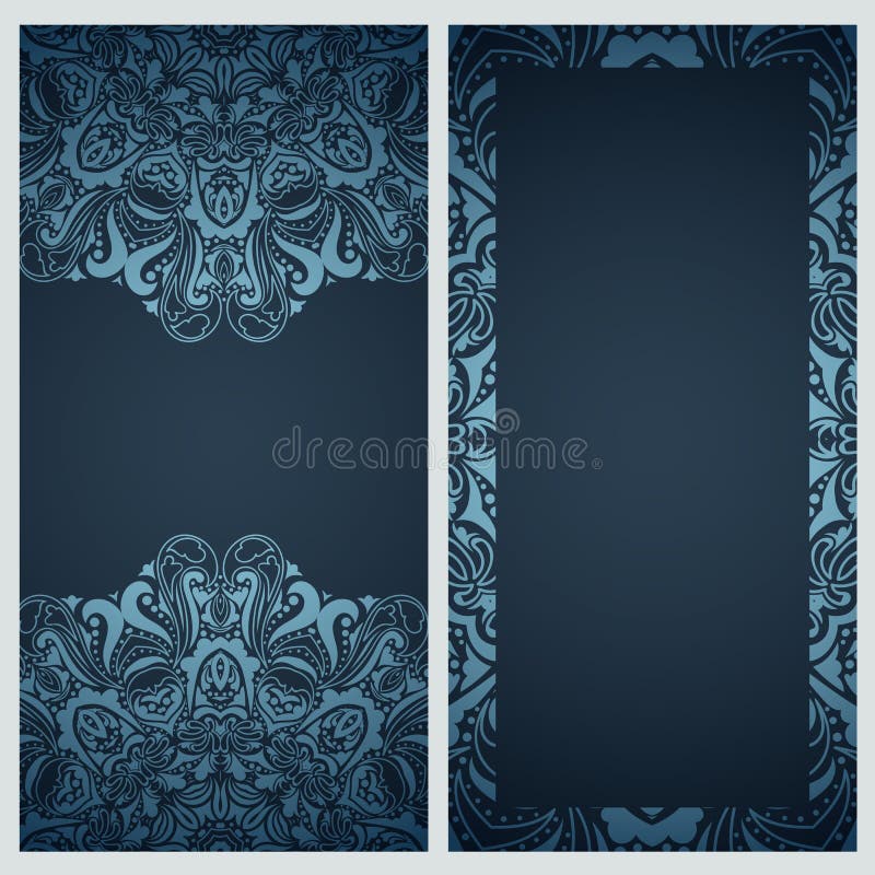 Vintage invitation stock vector. Illustration of design - 49126647