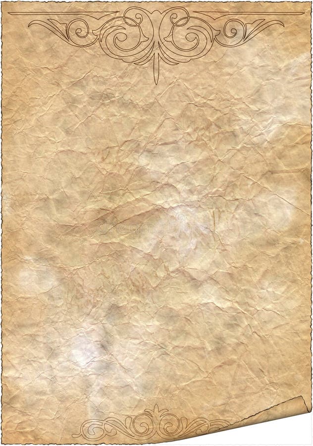 Vintage Old Retro Ripped Paper Stock Photo - Image of ancient, antique ...