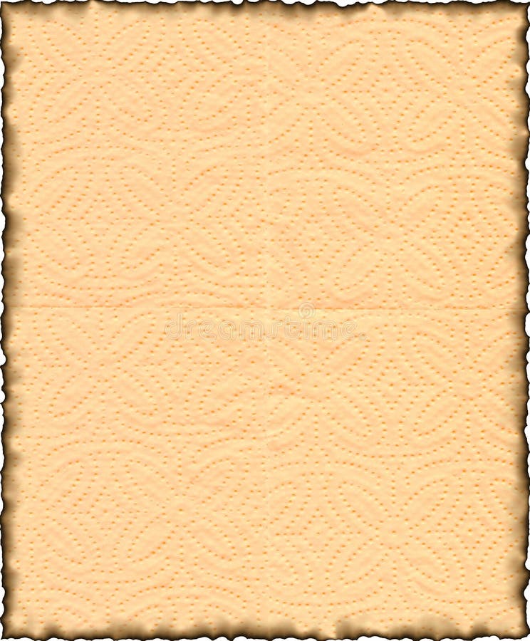 Vintage Isolated Old Retro Ripped Paper Stock Illustration ...