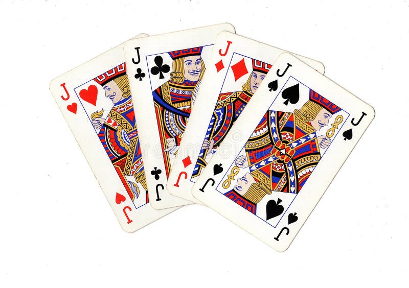 Vintage Jack Playing Cards. Stock Illustration - Illustration of paper ...