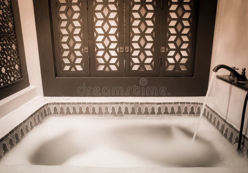 Vintage Jacuzzi stock photo. Image of health, bath, clean - 61977390