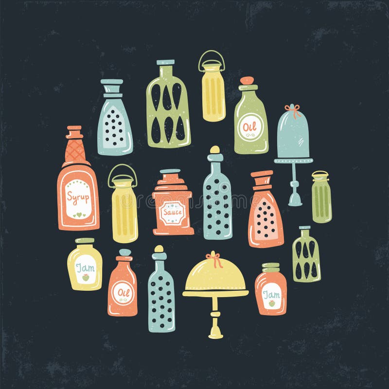Jars Circle Stock Illustrations – 336 Jars Circle Stock Illustrations ...