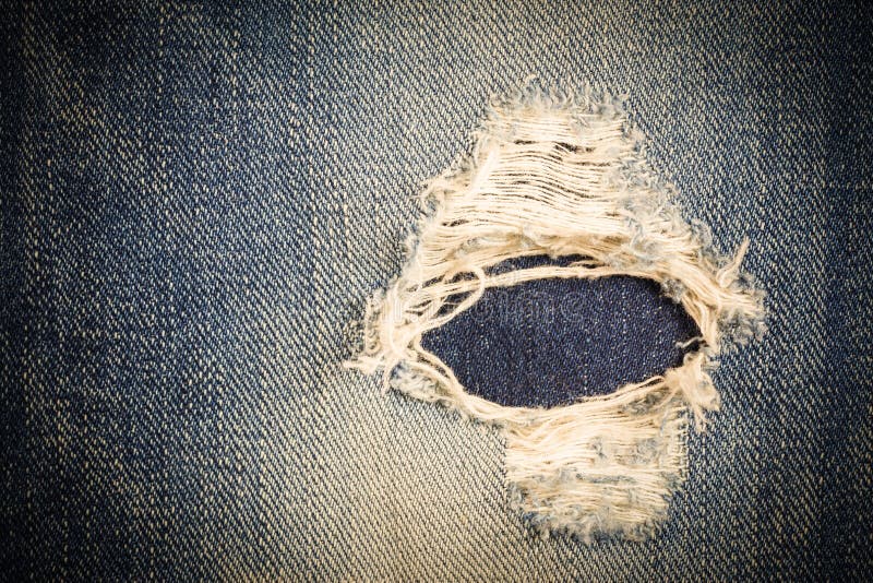 Vintage jeans torn denim stock image. Image of jeans - 65157515
