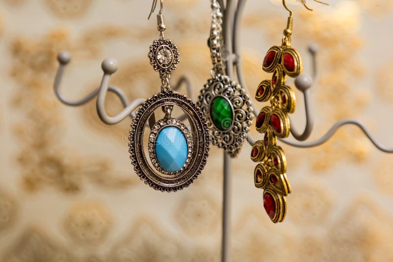 Vintage jewelry stock photo. Image of still, fashion - 76003050