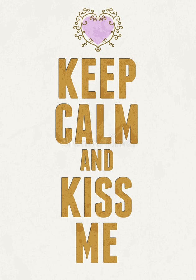 Keep Calm and... Motivational Card. Empty Template. Keep Calm and ...