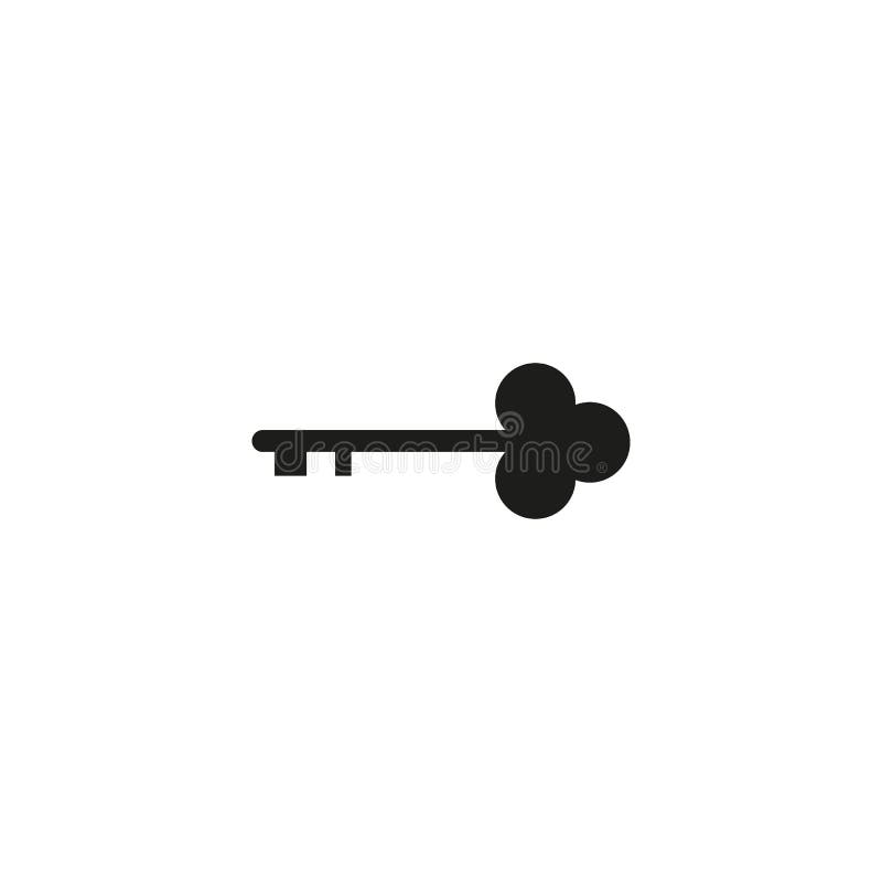 Vintage Key Silhouette Black Lock Safety Secret Symbol Stock ... Vintage Key Silhouette Black Lock Safety Secret Symbol Stock ...