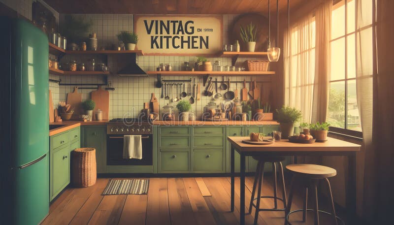 Vintage Kitchen is a Kitchen Idea that Reminds Everyone of the 90s ...