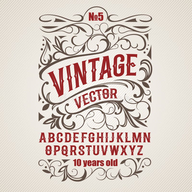 Gothic Coat of Arms with Skull. Vintage Label. Retro Vector Design ...