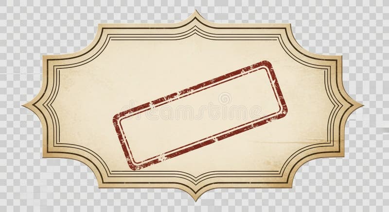 Vintage Label Transparent Background Stock Illustrations – 24,239 ...