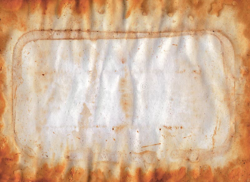 Vintage Label on Rusty Paper Stock Illustration - Illustration of ...