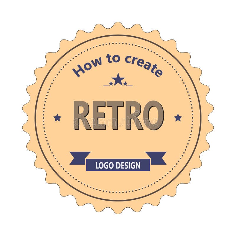 Vintage Labels Retro Logo Vector Stock Vector - Illustration of logo ...