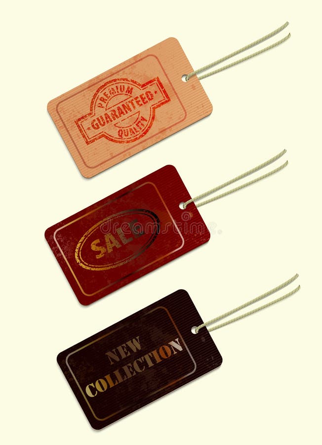 Vintage Lable Frame for Business Identity Stock Vector - Illustration ...