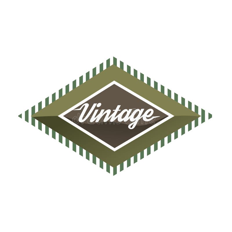 Vintage Lable. Vector Illustration Decorative Design Stock Vector ...