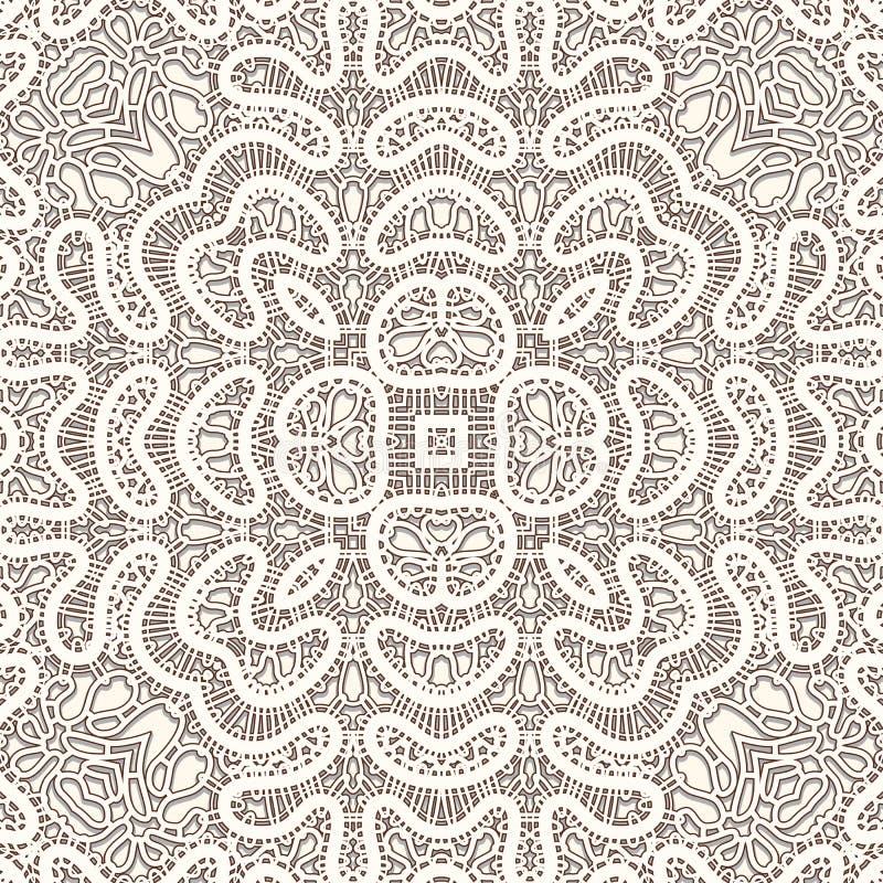 Vintage lace pattern stock vector. Illustration of background - 33473740