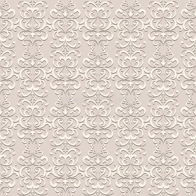 Vintage Lace Texture, Seamless Pattern Stock Vector - Illustration of ...
