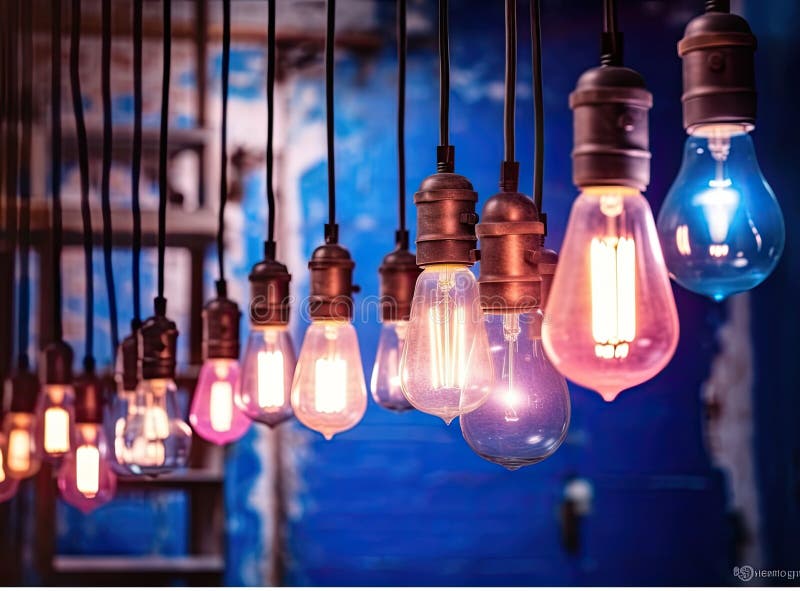 Vintage Lamp Decorative in Home. Created with Generative AI Technology ...