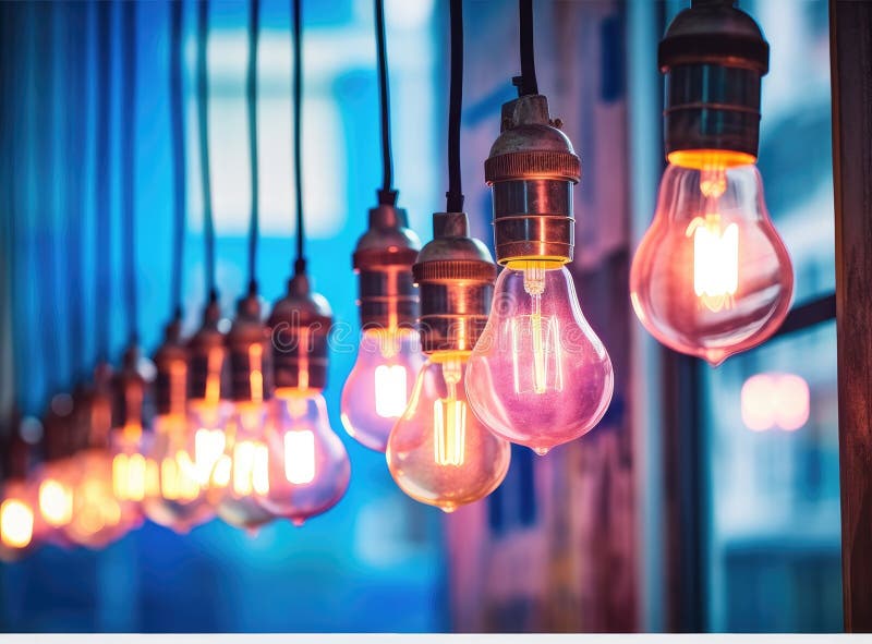 Vintage Lamp Decorative in Home. Created with Generative AI Technology ...