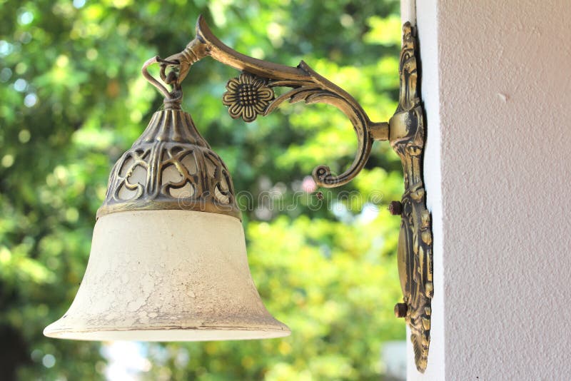 The vintage lamp design stock image. Image of home, candle - 70226963