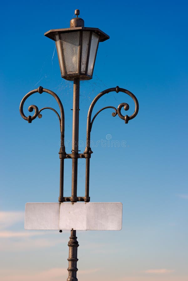 Lamp Post of Antoni Gaudi - Barcelona Spain Stock Photo - Image of ...