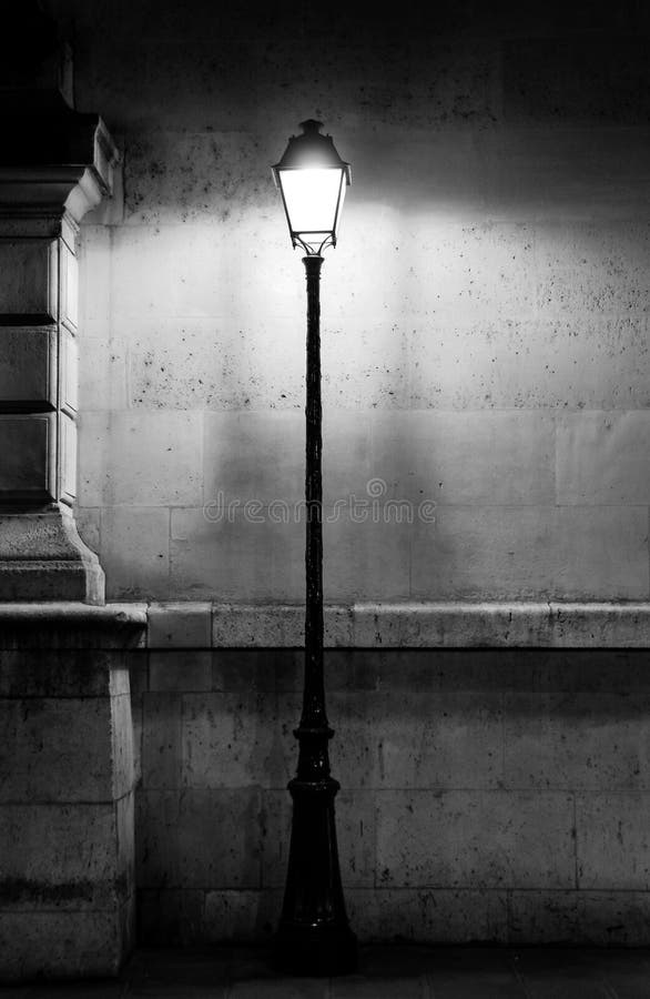Vintage lamp post in Paris stock image. Image of french - 49772937