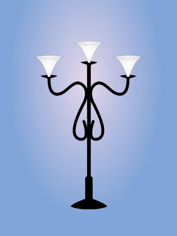 Vintage Lamp Post Dark Night Stock Illustrations – 304 Vintage Lamp ...