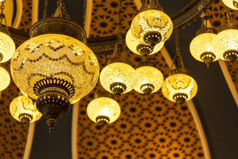 Vintage lamps stock photo. Image of decor, white, retro - 49772276