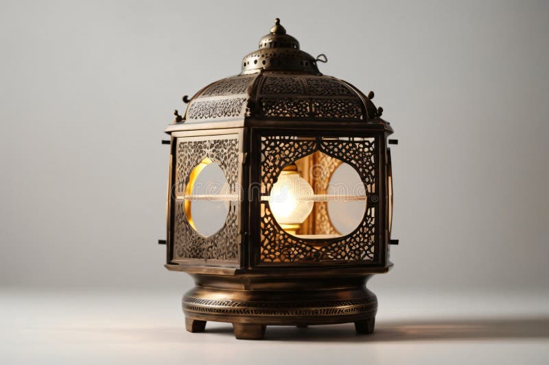 Vintage lantern stock illustration. Illustration of islam - 304868540