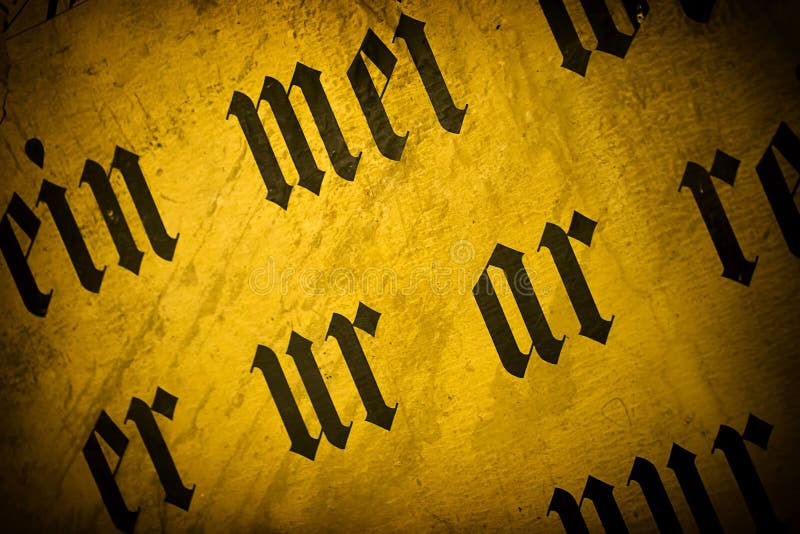 Vintage Latin Alphabet Background Stock Image - Image of english ...