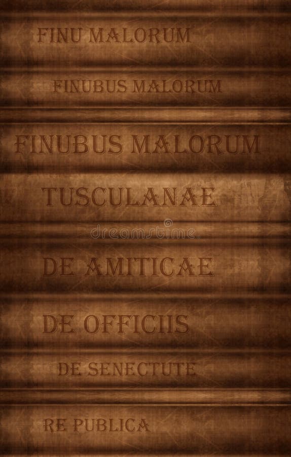 Vintage latin books stock illustration. Illustration of text - 4814045