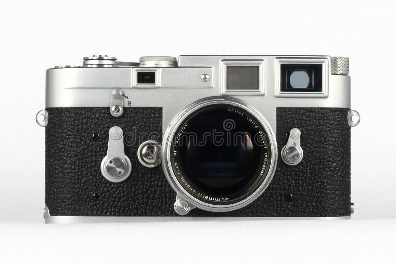 Leica, vintage camera editorial photo. Image of analog - 6984186
