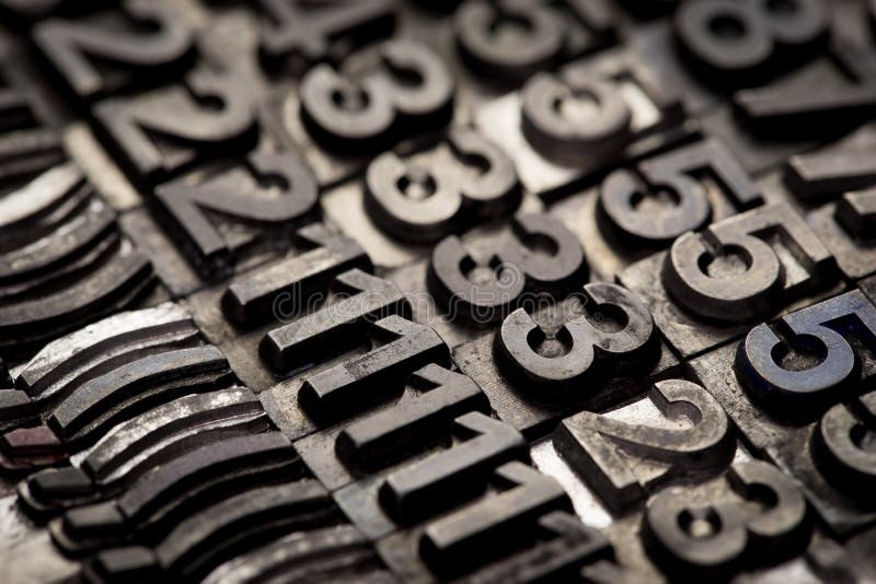 Letterpress Alphabet Letters Stock Image - Image of font, decorative ...