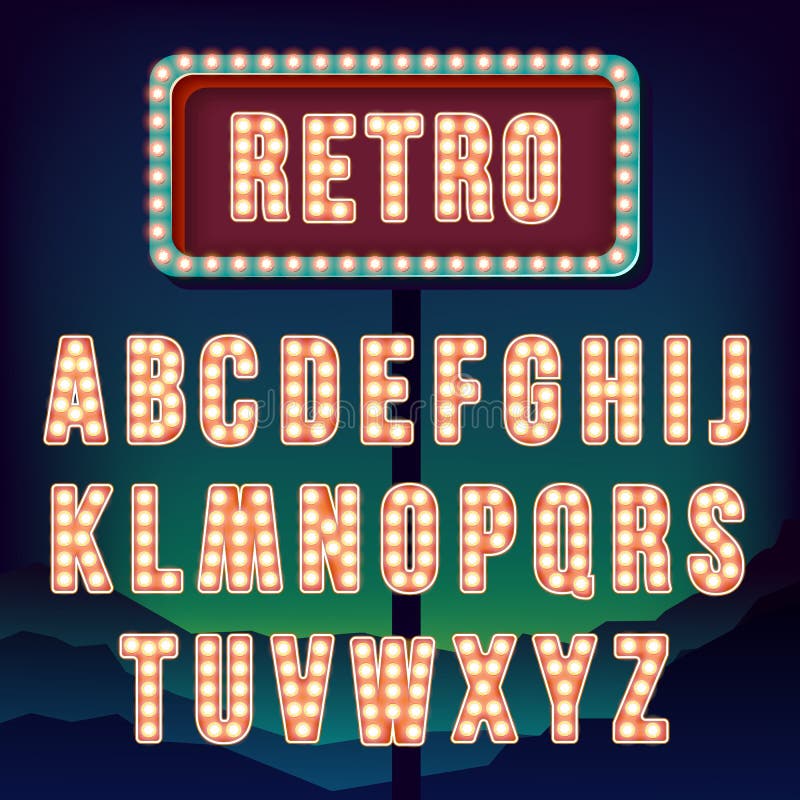 Neon Alphabet Letters Stock Illustrations – 18,564 Neon Alphabet ...