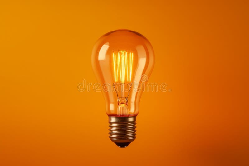 Vintage Lightbulb Bright Light Bulb Edison Lamp Electrical Thinking ...