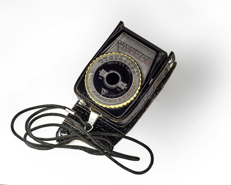 Old Meter With Selenium Cell. Stock Photo - Image of lightmeter ...