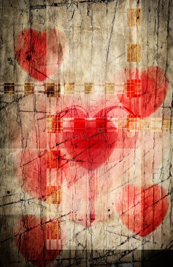 Vintage Love Textured Background Stock Photo - Image of decoration ...