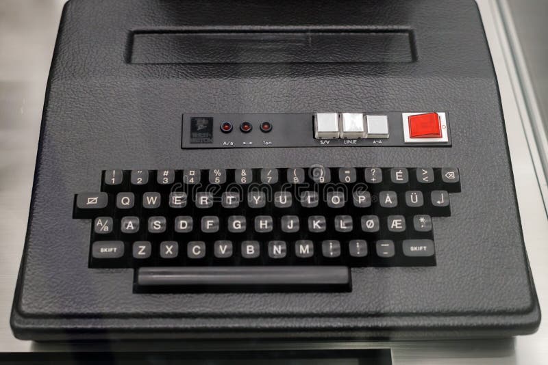 Vintage Machine TEL TEKST TELEFON at the Oslo Museum of Technology ...