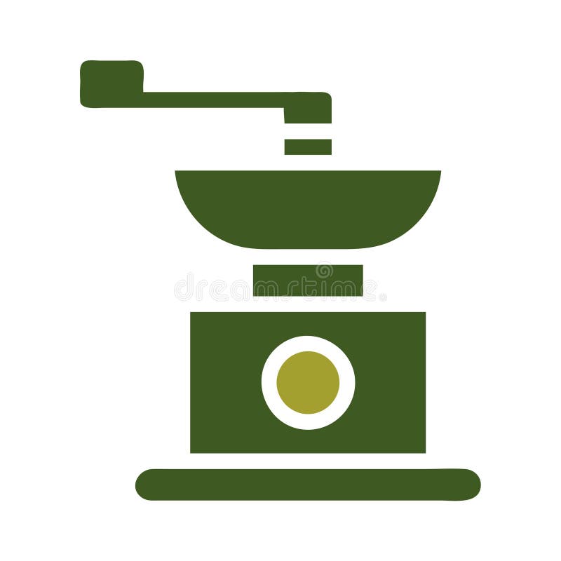 Vintage Manual Coffee Grinder. Concept of Coffee Brewing, Grinding, and ...