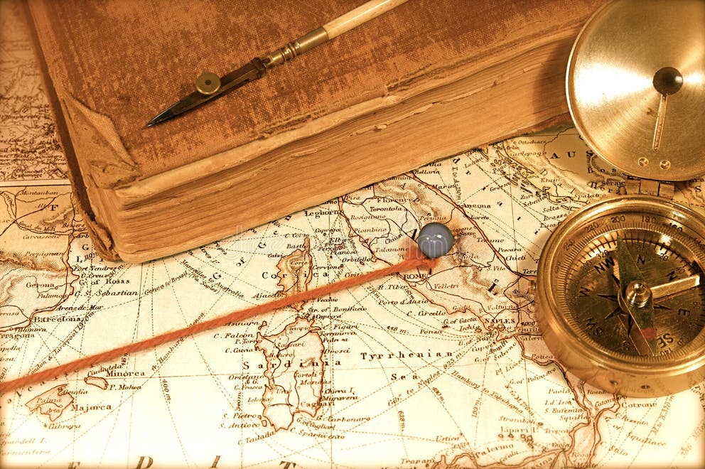 Vintage Map and Chart stock photo. Image of cartography - 11629044