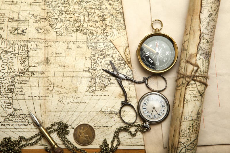 Vintage map stock photo. Image of hand, physical, plan - 46757228