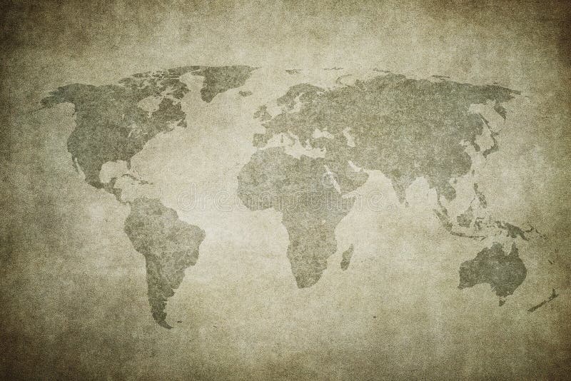 Vintage Map of the World 1831 Stock Image - Image of historical, global ...